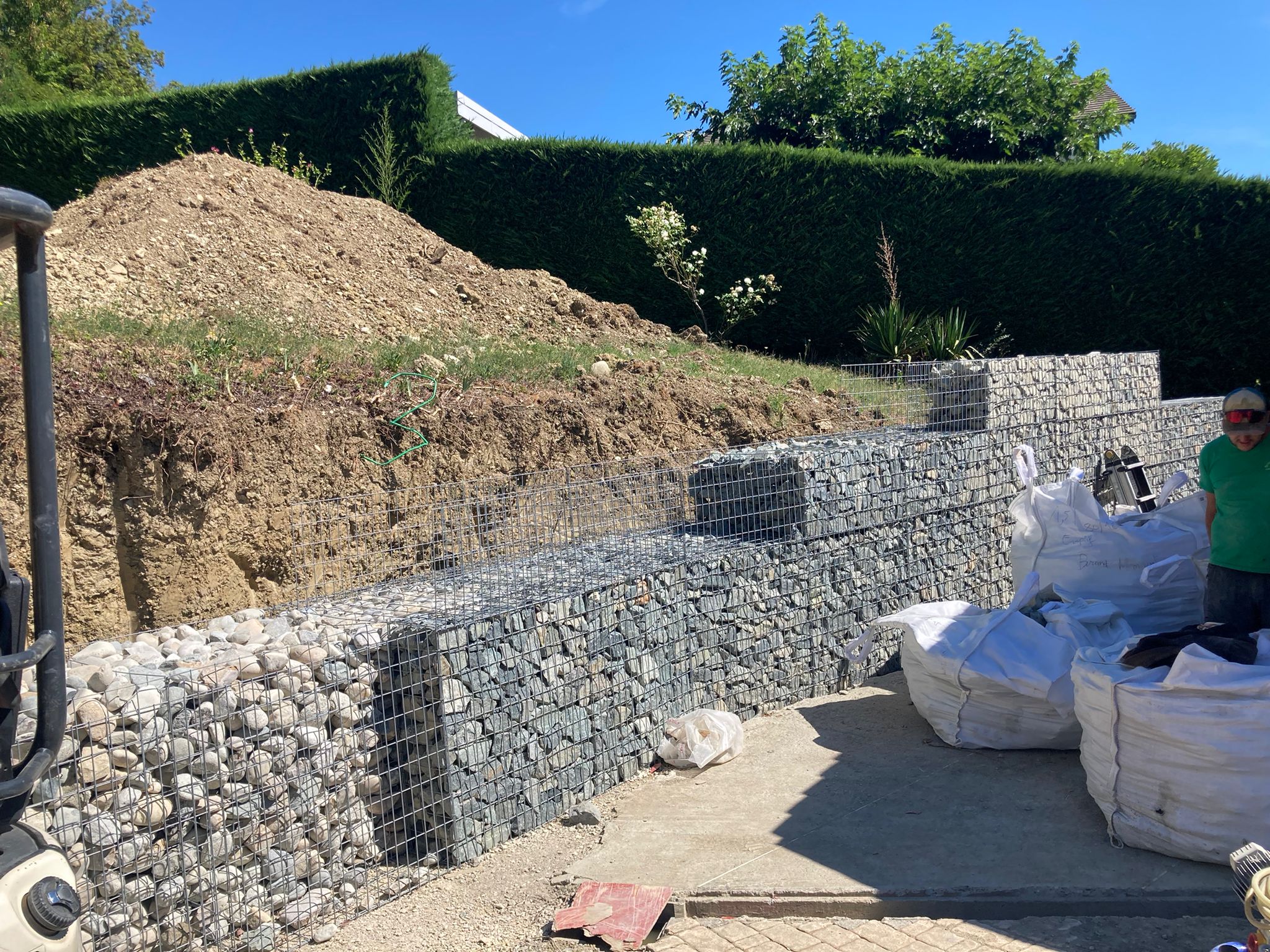 Mur de soutènement - BRUNET MANQUAT PAYSAGE